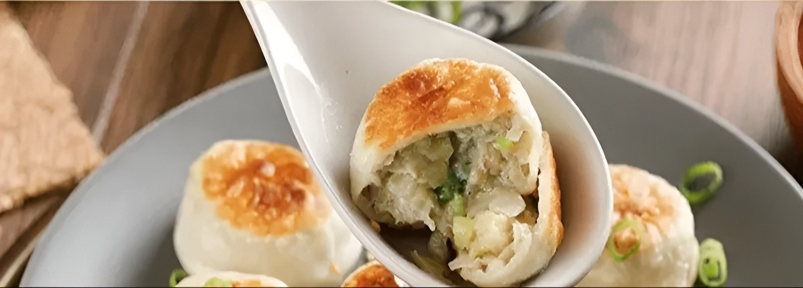 Lao Wang Fried Buns ️Fantuan Dine-in Benefits 老王水煎包 ️饭团外卖堂食福利 Delivery ...